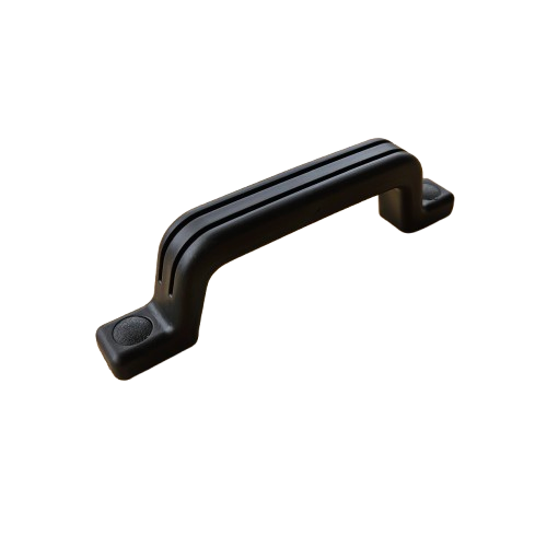 Steel Core Grab Handle HGV Trailer Black Plastic – Montracon Parts